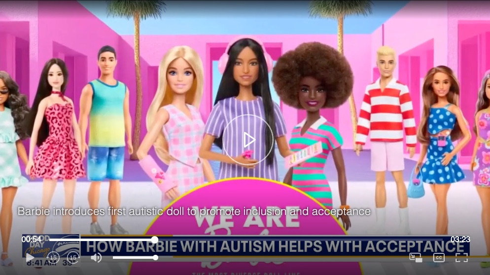 Barbie introduces first autistic doll to promote inclusion and ...